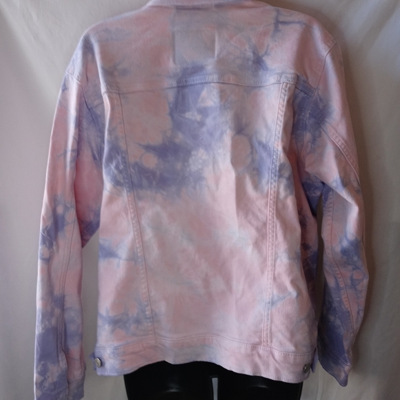 Levi's | Jackets & Coats | Levis Tye Dyed Ex Boyfriend Trucker Jacket ...